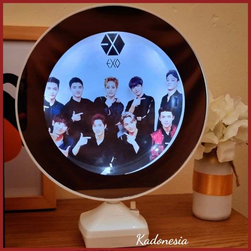 Jual Cermin EXO / Lampu EXO Cermin Custom Magic Mirror | Shopee Indonesia