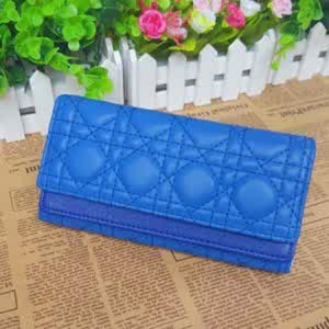 Jual df428 dompet korea best quality (biru) | Shopee Indonesia