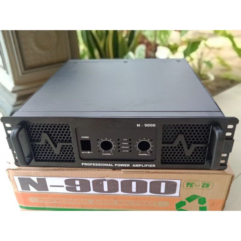 Jual Bok power amplifier tipe N9000 2Chanel 3U Box power 2ch model buil up model phaslab ...