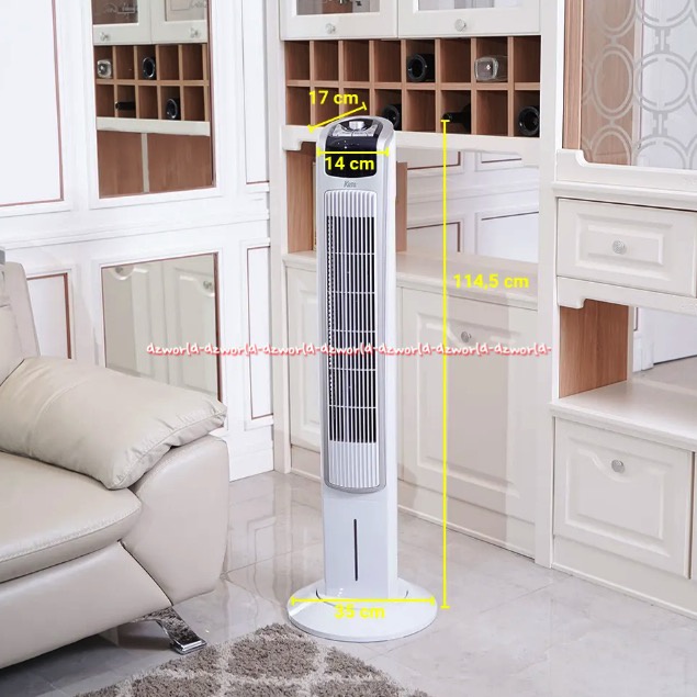 Jual Kris Fan Floor LED With Remote Kipas Angin Lantai Tinggi Pakai ...