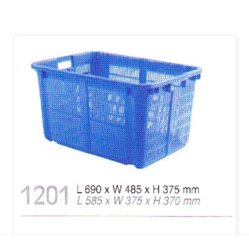 Jual Container Industri Rabbit 1002 Tebal/ Keranjang Industri Serbaguna ...