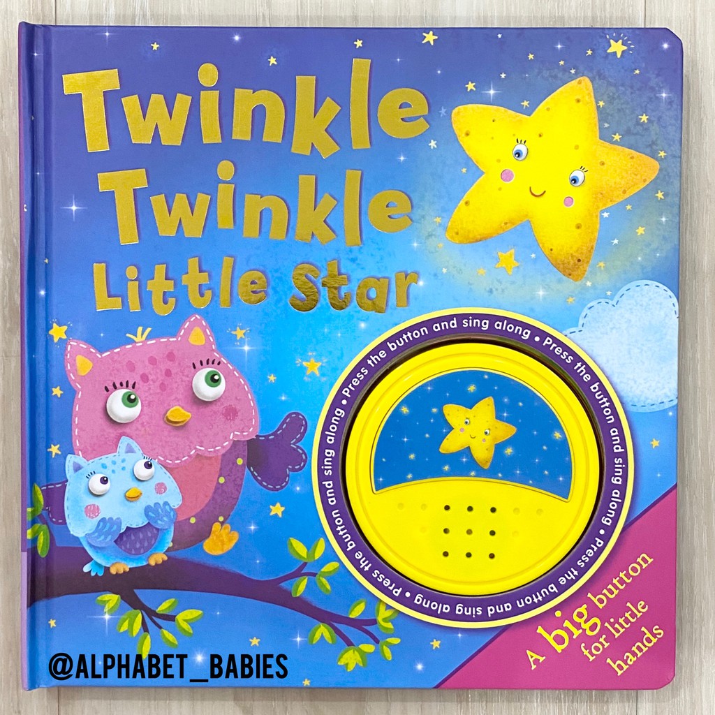 Jual Twinkle Twinkle Little Star Melody Big Button Sound Board Book ...