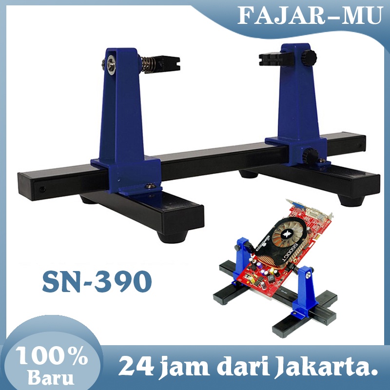 Jual Adjustable Soldering Clamp Holder Penjepit Sn-390 Pcb Holder Soldering Clamp Holder 360 ...