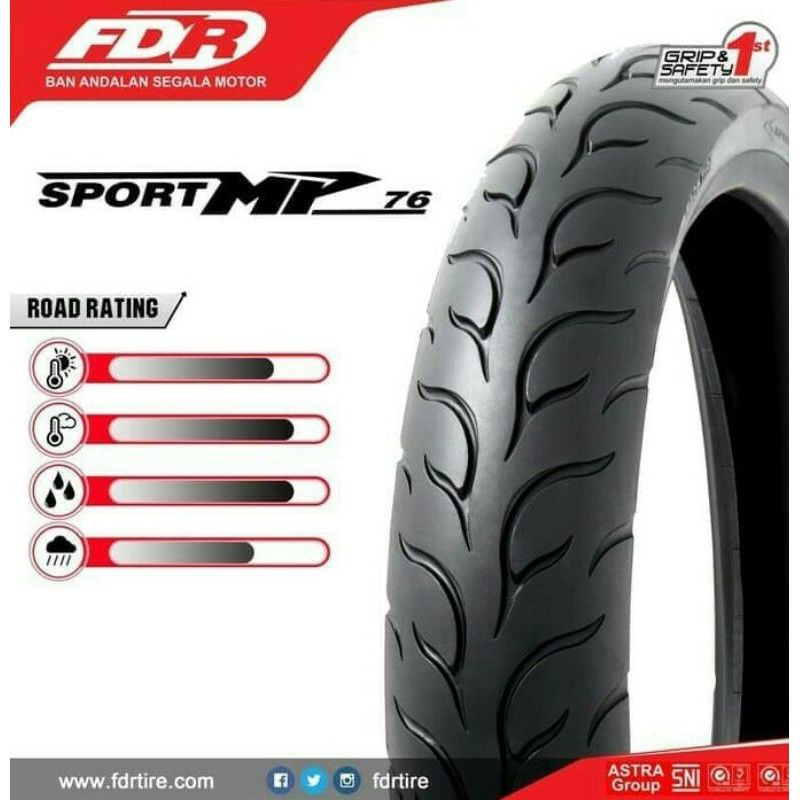 Jual Ban racing fdr mp 27 dan 76 90/80 ring 17 soft compound | Shopee ...