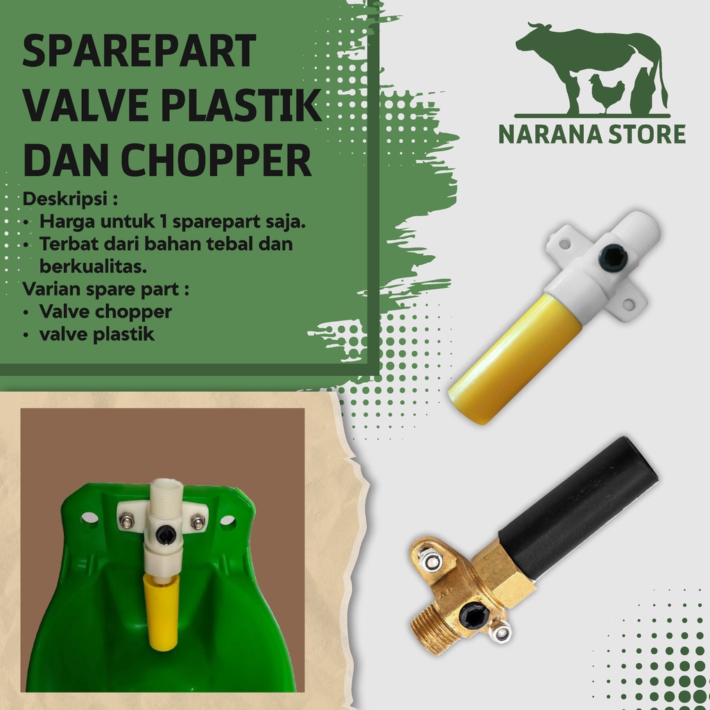 Jual Sparepart Valve Chopper Sparepart Valve Plastik Tempat Minum ...