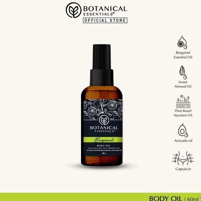 Jual Botanical Essentials Ultra Nourishing Body Oil Bergamot 60 Ml