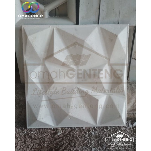 Jual Wall Panel Beton 3D - Panel Dinding 3D - Wall Panel 3D - Omah ...