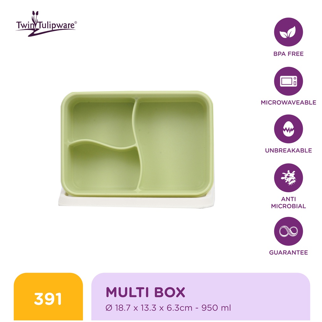 Jual Twin Tulipware Multi Box | Shopee Indonesia