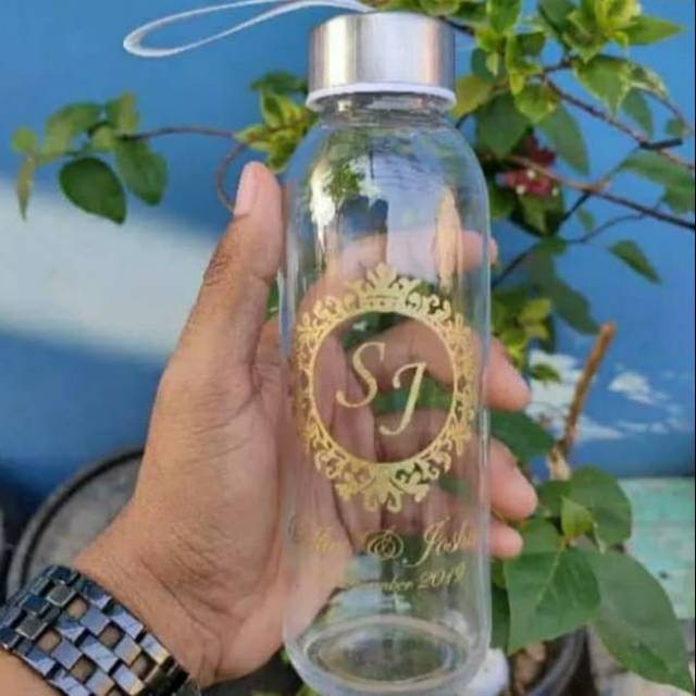 Jual BOTOL BENING SABLON Custom Free Design | Shopee Indonesia
