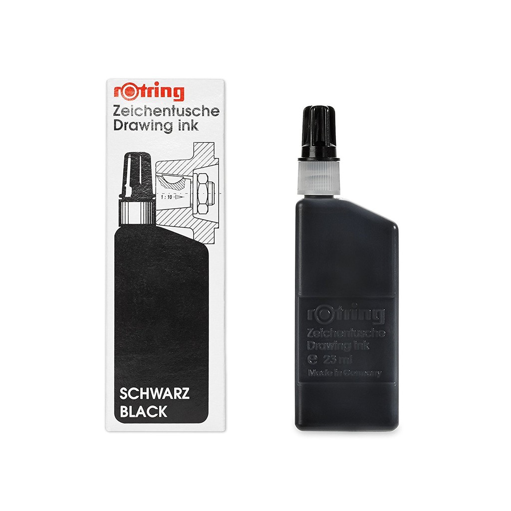 Jual Rotring Ink Bottle / Tinta Pen 23ml - Black | Shopee Indonesia