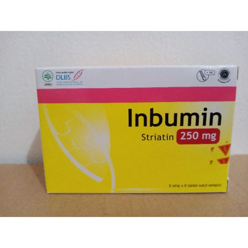 Jual ASLI !!! INBUMIN 250 MG ISI 30 TAB | Shopee Indonesia