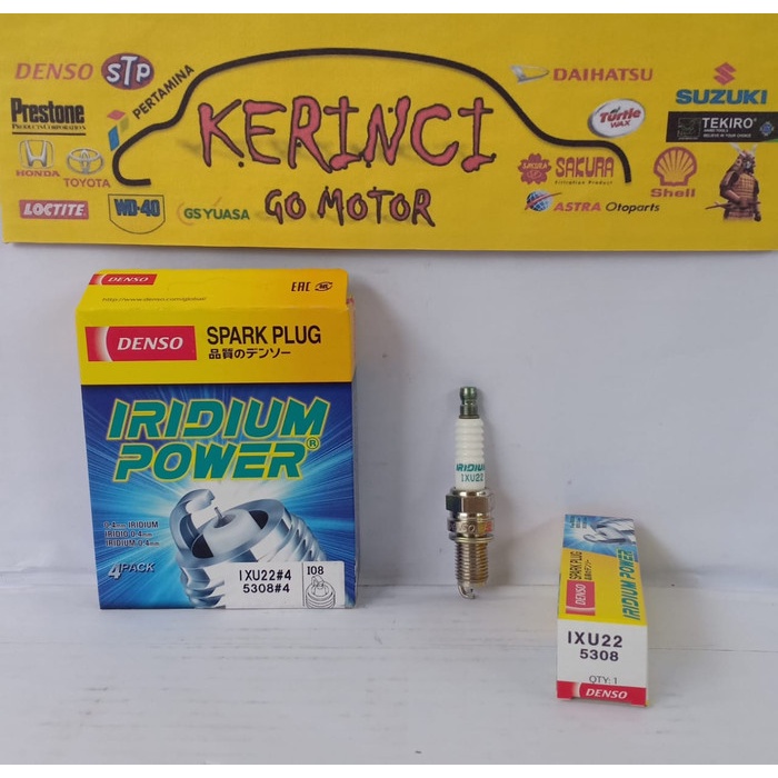 Jual Busi Iridium Denso Daihatsu Luxio - Terios - Sirion - Busi IXU22 ...
