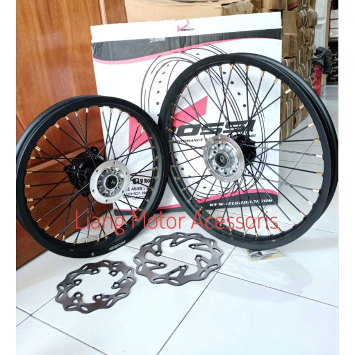 Jual Sepaket Velg Ring 16 19 / 18 21 Trail Cross Tromol Set Jari2 ...