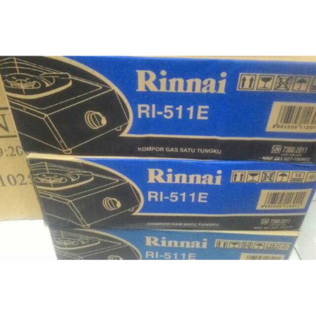 Jual Rinnai kompor gas 1 tungku RI-511E | Shopee Indonesia