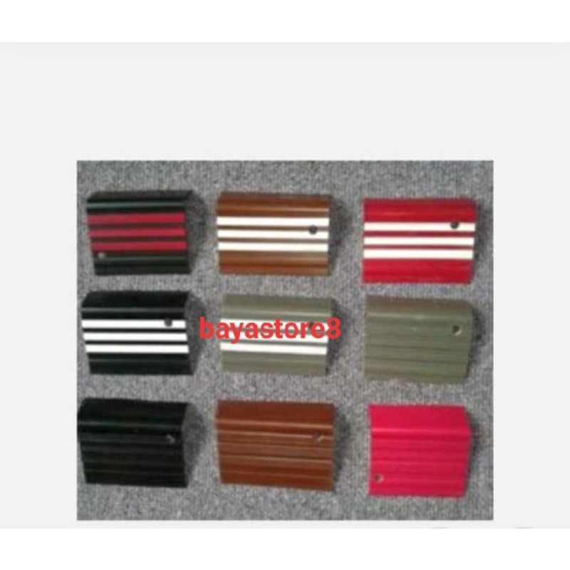 Jual List Tangga Step Nosing Karet Warna 4 meter | Shopee Indonesia