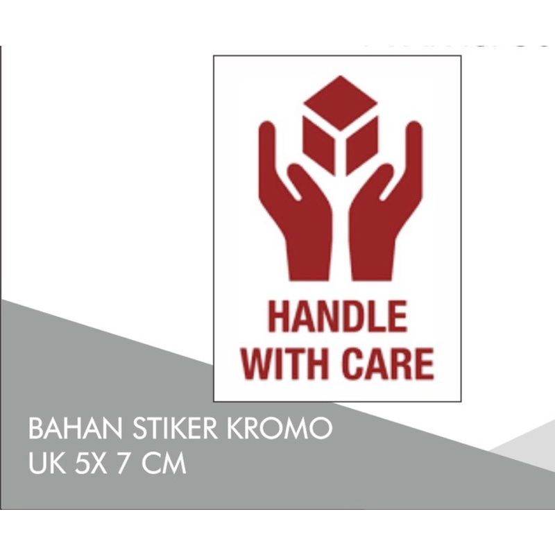 Jual Sticker handle with care | Shopee Indonesia
