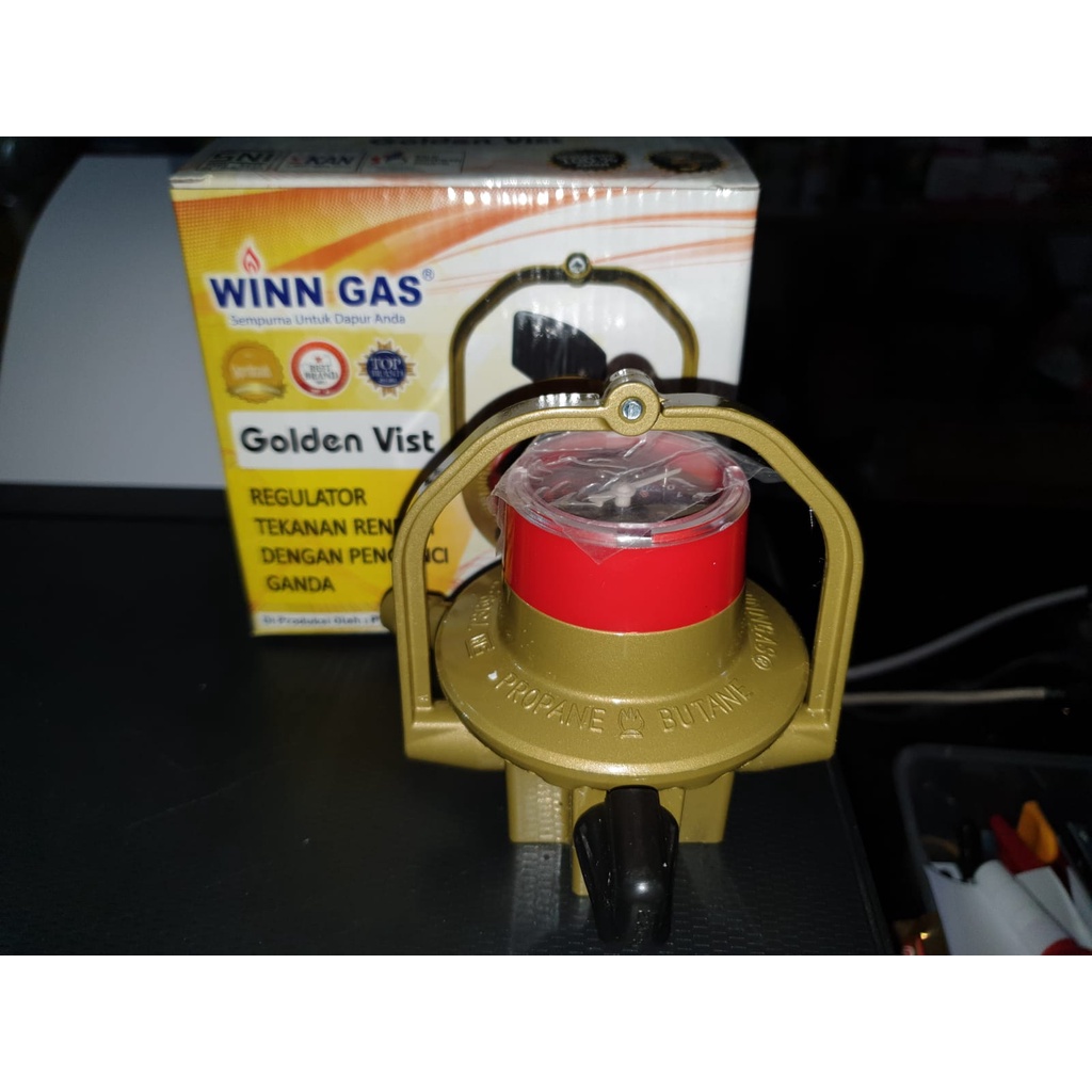 Jual Regulator gas LPG Winn gas tipe w 800 meter Golden vist | Shopee ...
