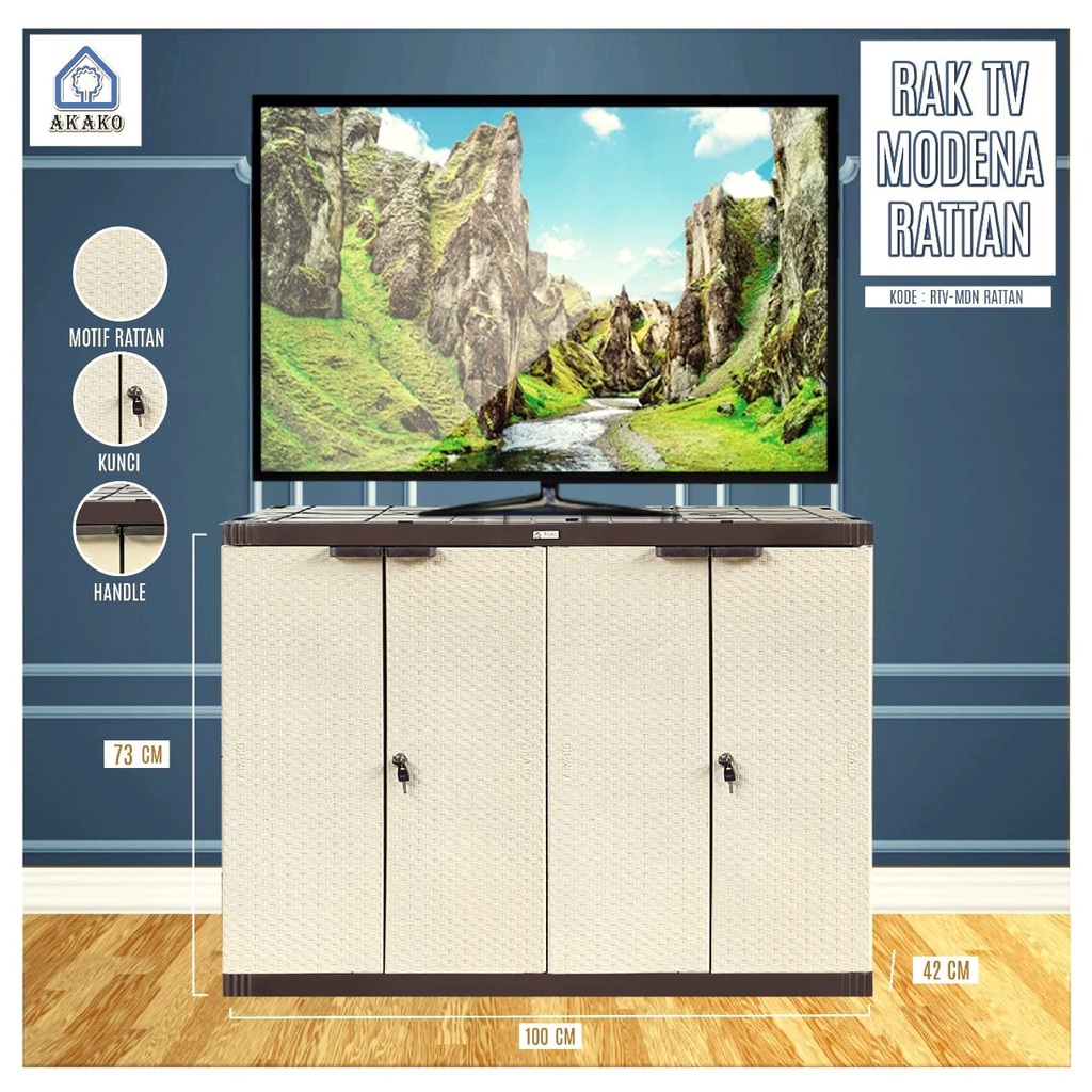 Jual MURAH RAK TV MODENA AKAKO RAK BUFFET KACA MEJA TV BAGUS KUAT FULL ...