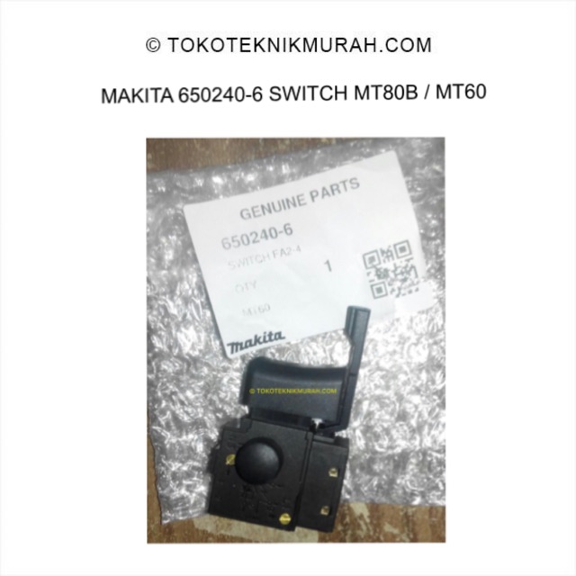 Jual Makita 650240-6 Switch MT80B - MT60 Saklar MT 60 - MT 80 B ...