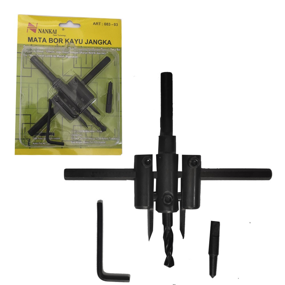 Jual Nnakai jangka pembolong kayu/triplek/tipblok Adjustable circle ...