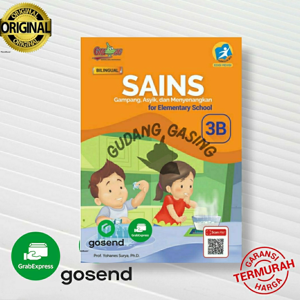 Jual Buku SAINS GASING Kelas 3B BILINGUAL SD Kurikulum 2013 K13 ...