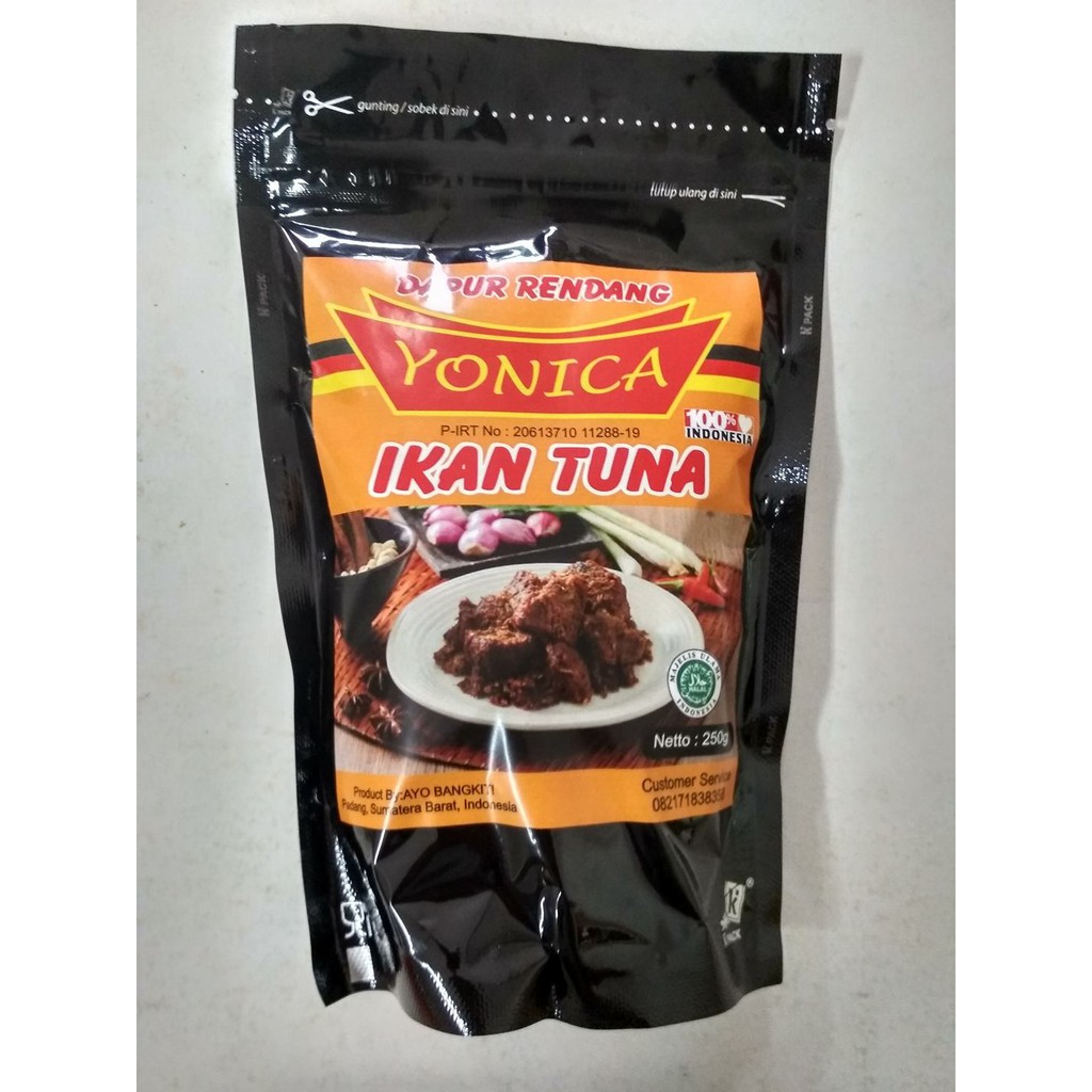 Jual Rendang Ikan Tuna DAPUR RENDANG YONICA | Shopee Indonesia