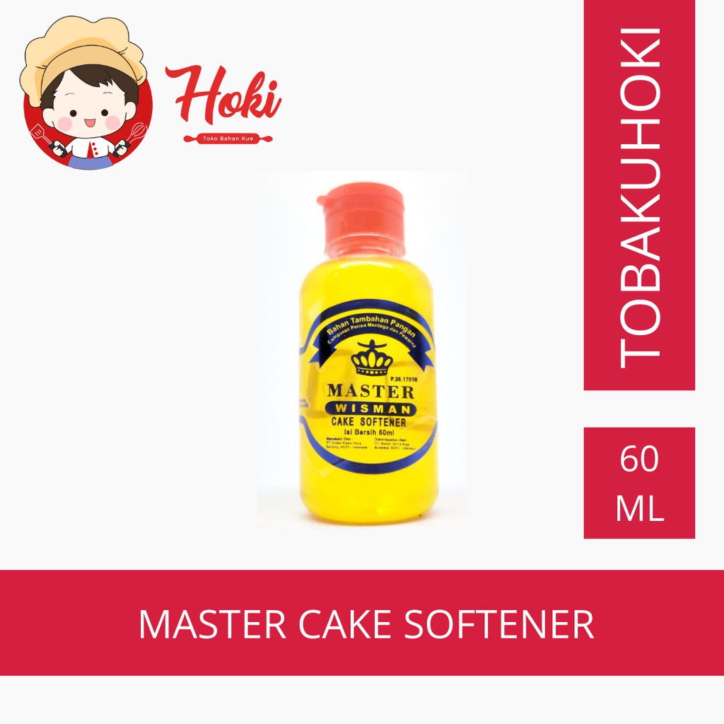 Jual MASTER CAKE SOFTENER VANILLA 60 ML | Shopee Indonesia