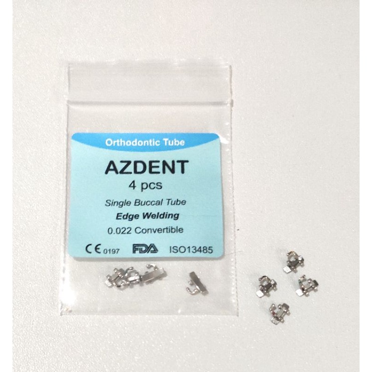Jual Edge Welding, Single Buccal Tube, 022 convertible, Orthodontic ...