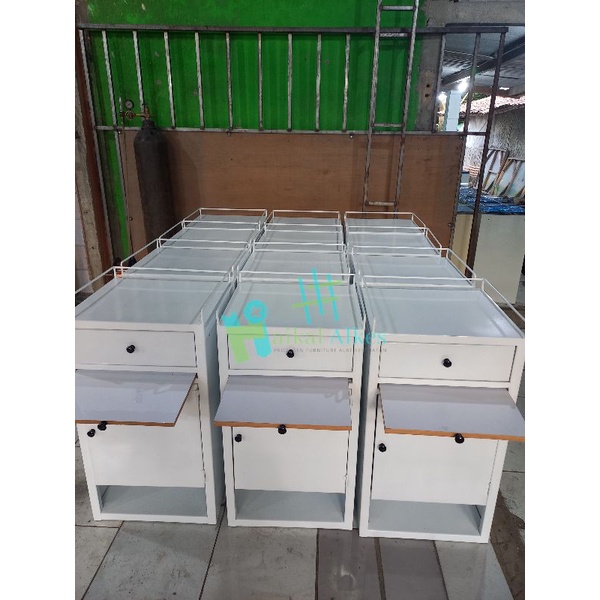 Jual bedside cabinet mayo besi powder coating berkualitas | Shopee ...