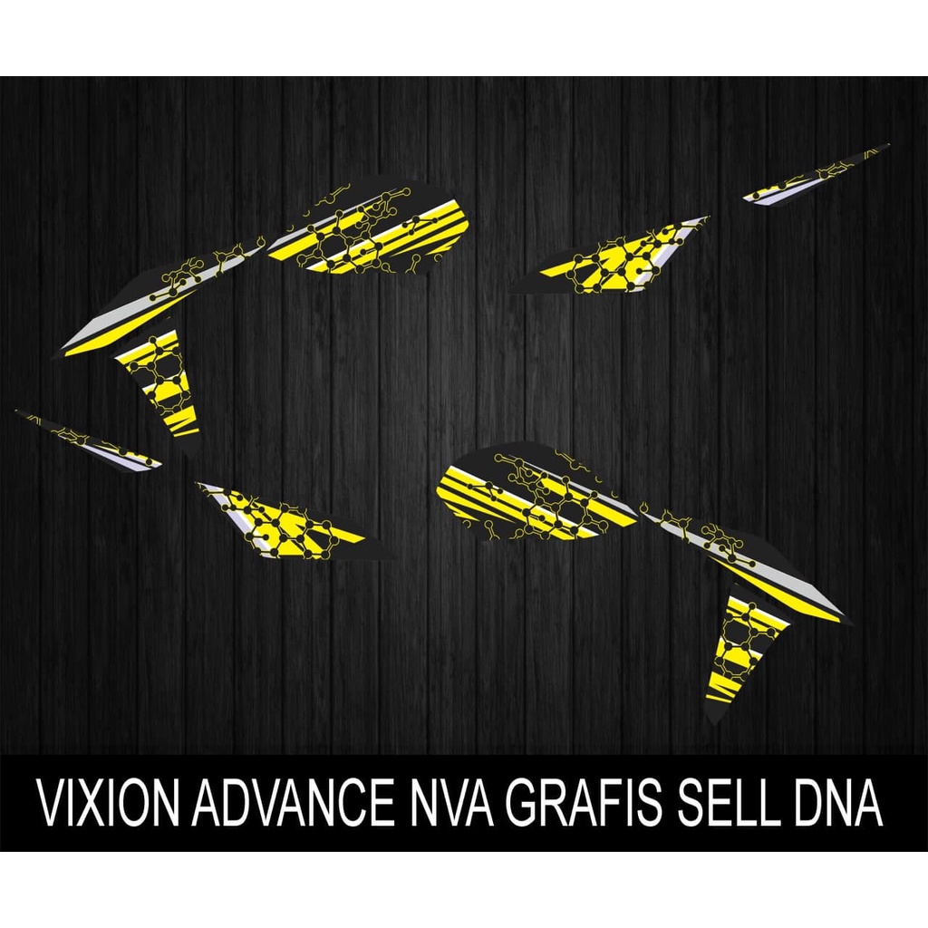 Jual STIKER STRIPING VARIASI YAMAHA VIXION NEW VIXION ADVANCE NVA GRAFIS DNA | Shopee Indonesia