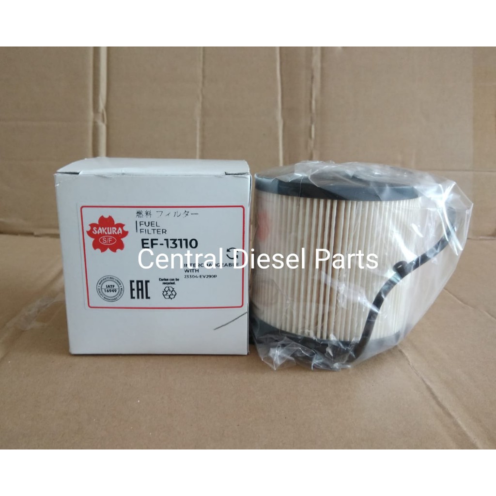 Jual Filter Solar / Fuel Filter J08E 23304-EV290 P EF-13110 EF13110 ...