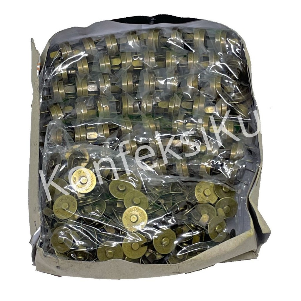 Jual Kancing Magnet 14mm ATG -+200pcs / Kancing Tas atau Kancing Dompet ...