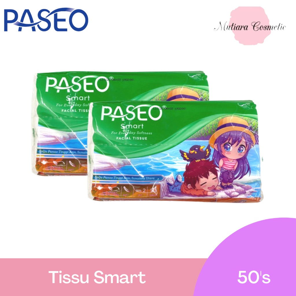Jual Paseo Smart Facial Tissue 50 Sheets | Shopee Indonesia