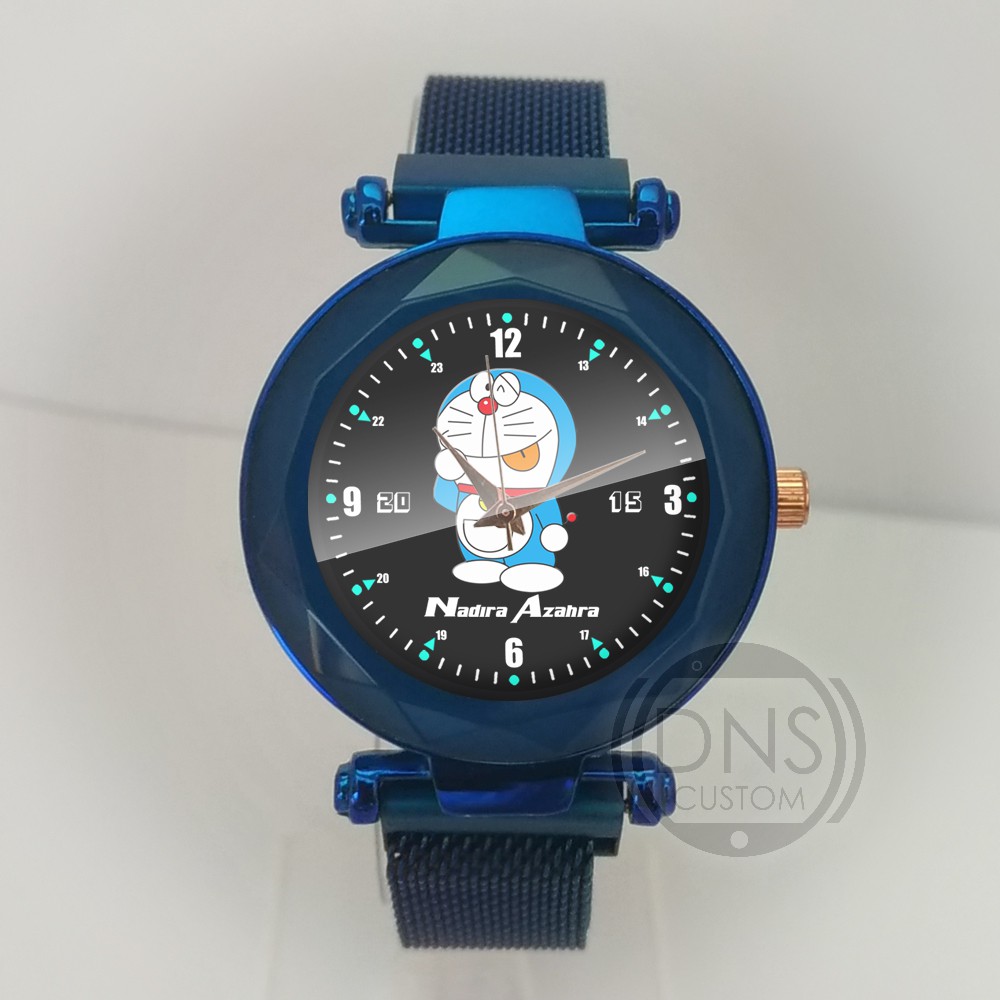 Jual Jam Tangan Wanita Terbaru Doraemon Bisa Pake Nama Gokil | Shopee ...
