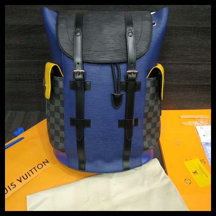 Jual TAS RANSEL PRIA LOUIS VUITTON MIRROR, AH995 | Shopee Indonesia