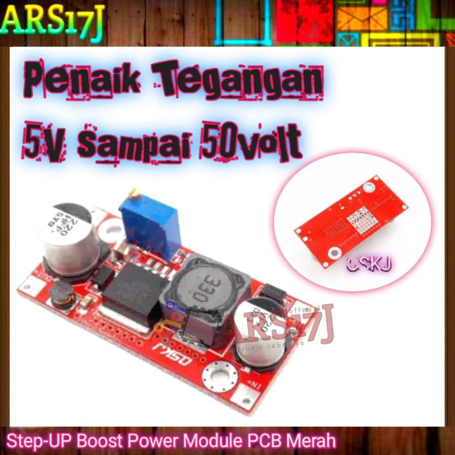 Jual XL6009 Modul Pengganti Step Up 15W 5-32V Ke 5-50v DC-DC LM2577 ...