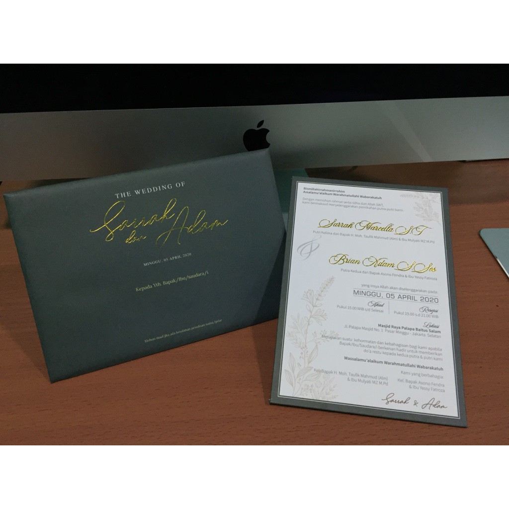 Jual Undangan Pernikahan Hard Cover Landscape | Shopee Indonesia