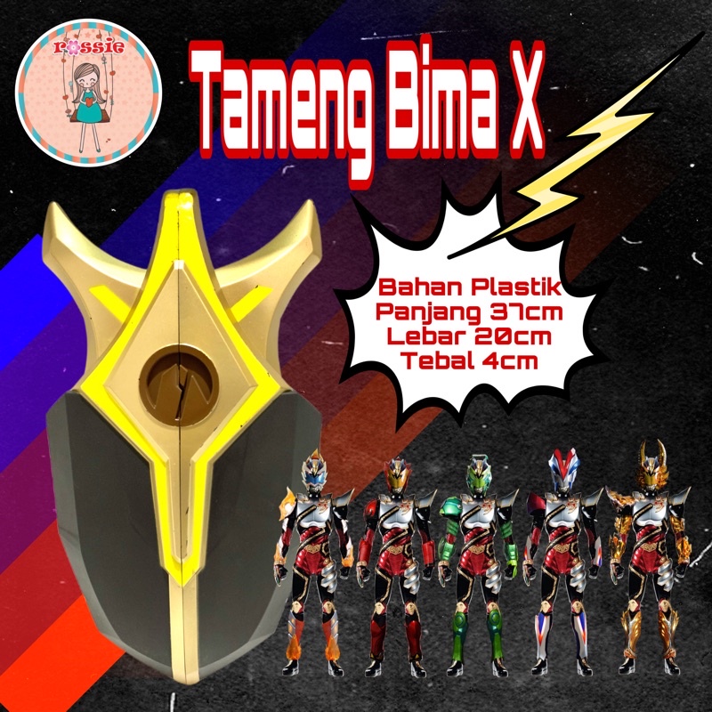 Jual Mainan tameng BIMA S stone shield bima satria garuda/Mainan Bima ...