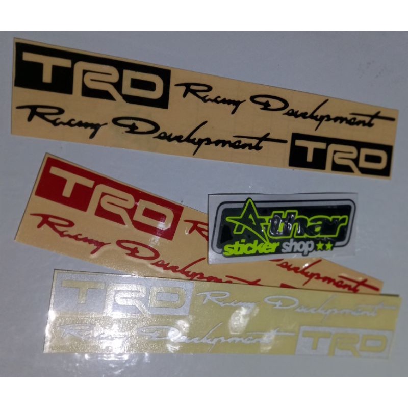 Jual STICKER TRD SPORTIVO CUTTING STICKER CUTTING MOTOR CUTTING STICKER ...