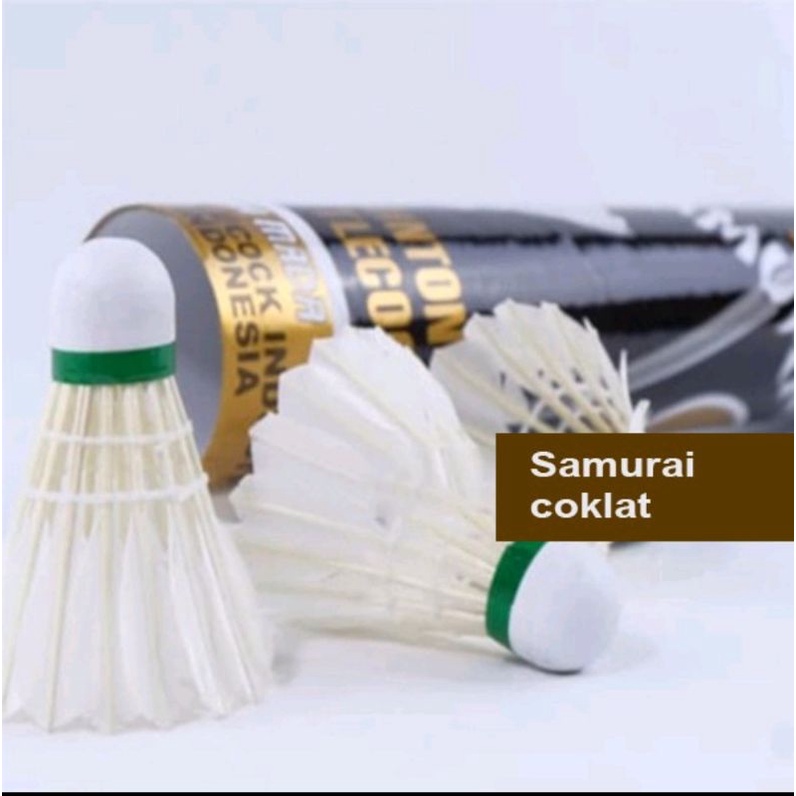 Jual Shuttlecock Samurai Coklat | Shopee Indonesia