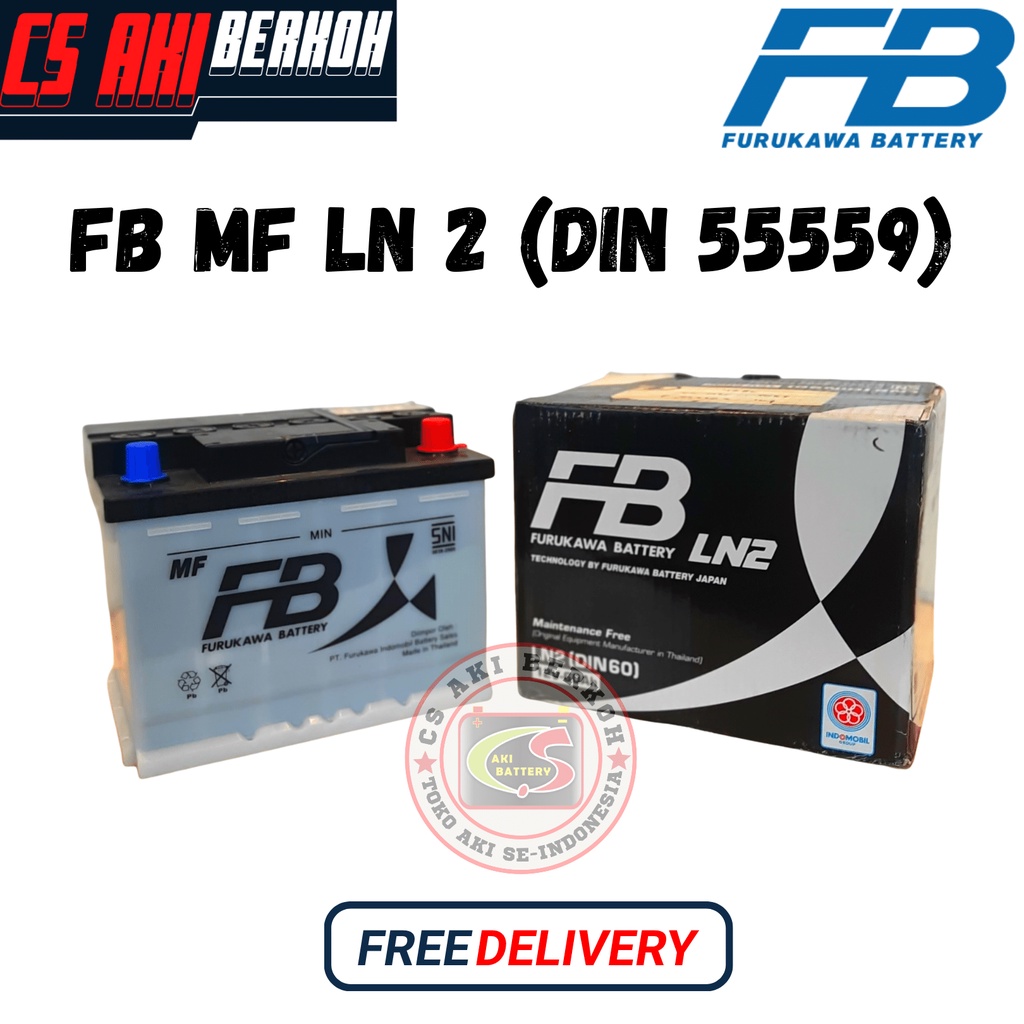 Jual AKI MOBIL FB MF LN2 (DIN 55559) | Shopee Indonesia