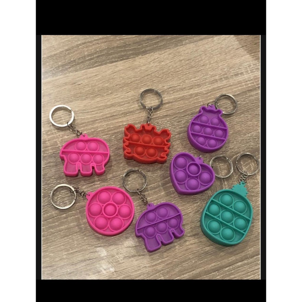 Jual Mainan pop it viral fidget push button popit rubber sensory ...