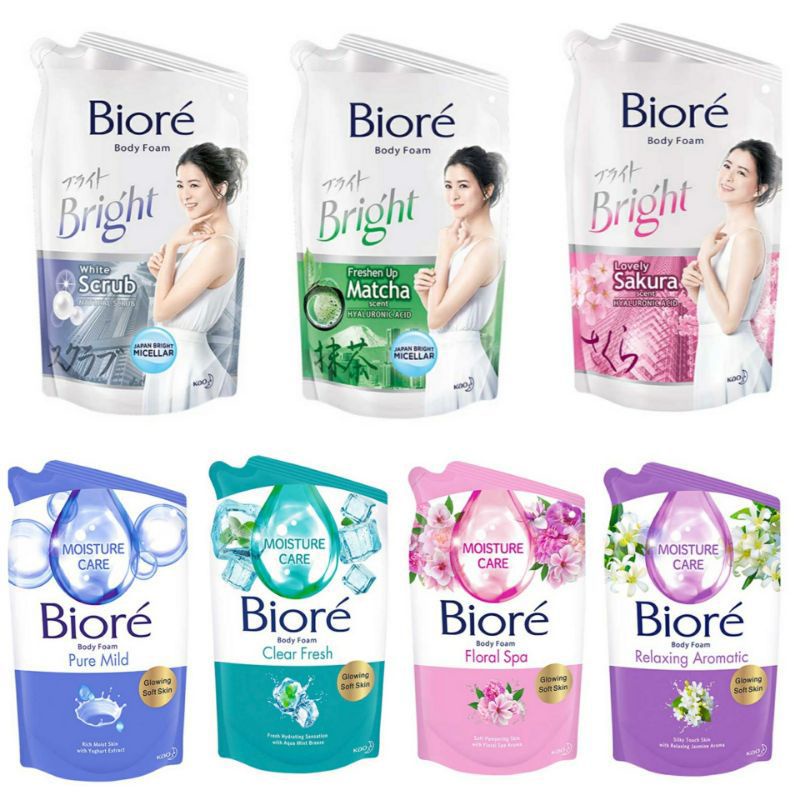 Jual [Original] Biore Sabun Mandi Cair 450Ml Biore Refill 450Ml Sabun Biore | Shopee Indonesia