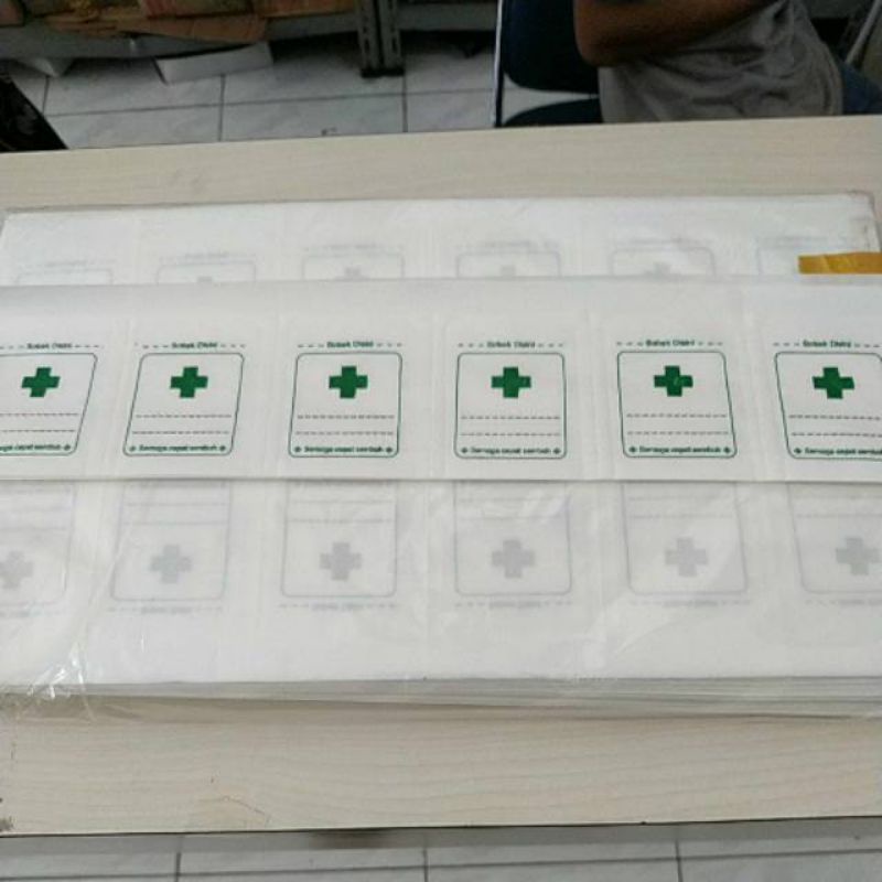 Jual kertas puyer klip press isi 1bag 1200pcs | Shopee Indonesia