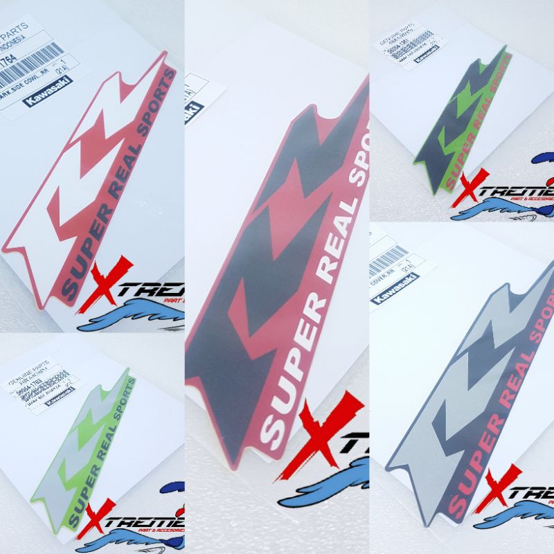 Jual Striping Body Belakang Ninja RR New Original Kawasaki Stiker ...