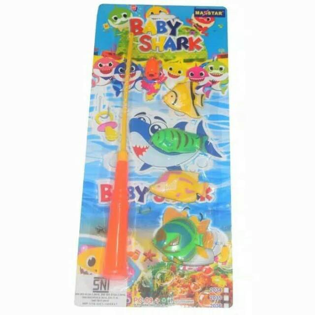 Jual Maxtar Baby Shark Mainan pancingan ikan anak edukatif | Shopee ...