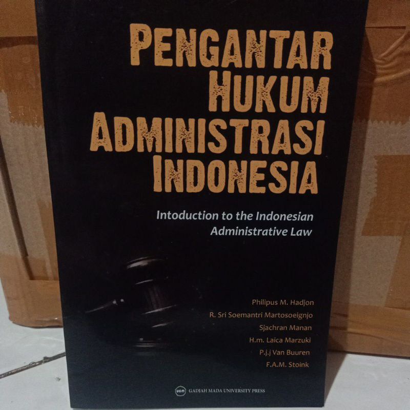 Jual Pengantar Hukum Administrasi Indonesia By Philipus M.Hadjon | Shopee Indonesia