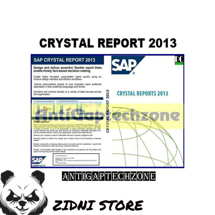 Jual SOFTWARE APLIKASI SWA1228 CRYSTAL REPORT 2013 FULL VERSION | Shopee Indonesia