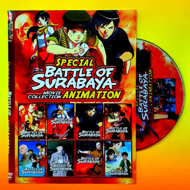 Jual KASET VIDEO PILEM ANIMASI BATTLE OF SURABAYA - PILEM KARTUN ...