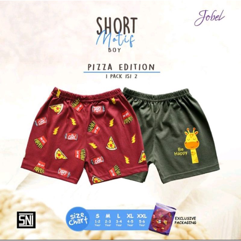 Jual Jobel Short Motif Edition (0 sd 5 tahun) | Shopee Indonesia